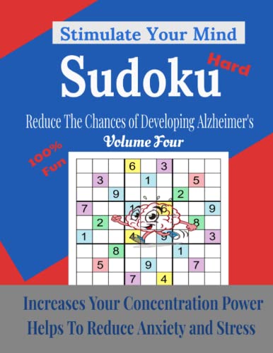 Sudoku Stimulates Your Mind by Keeping Your Brain Active 9x9 Puzzles ...