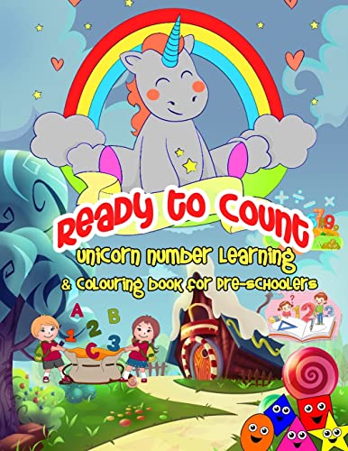 Ready To Count: Unicorn Maths Activity Book for Toddlers and ...
