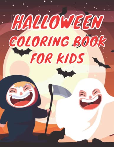 Halloween Coloring Book for Kids: Relaxing Coloring Pages Collection of ...