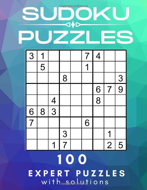 Sudoku Puzzles: 100 Expert Puzzles With Solutions by Hugo Poletti ...