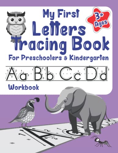 Tracing workbook letters and shapes ages 3-5: My First Book of Pencil ...