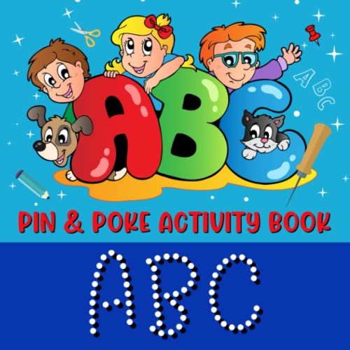 ABC Pin & Poke Activity Book: Alphabet Letters Activity Book for ...