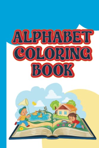 Alphabet Coloring Book: A Guide to Learning Alphabet and Number Tracing ...