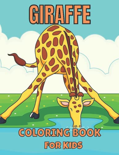 Giraffe Coloring Book For Kids: Fun Giraffes Coloring Activity Book For ...