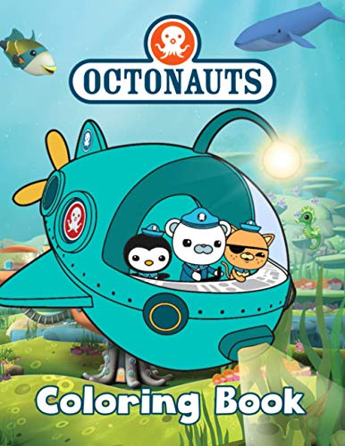 Óctonáuts coloring Book: Premium Illustration Pages to Color for Kids ...