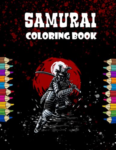 Samurai coloring book: Japanese Coloring Book | Samurai coloring book ...