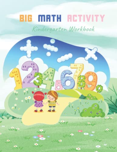 Big Math Activity Kindergarten Workbook: Math Activity Book for Kids ...