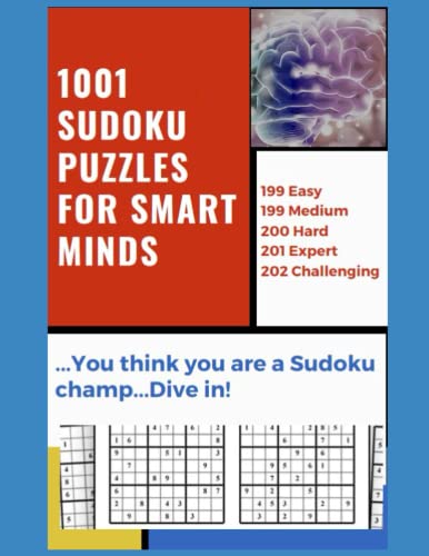 1001 SUDOKU PUZZLES FOR SMART MINDS by Puzzle Hack | Goodreads