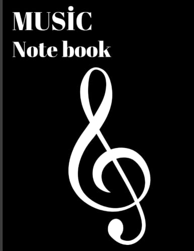 Musical Notebook with 120 Pages :: 8.5 x 11 inch, Blank Paperback ...