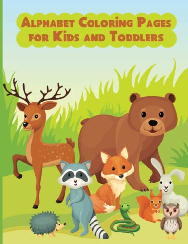 Alphabet Coloring Pages for Kids and Toddlers: Learn the alphabet with ...