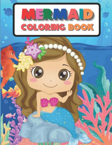 The Mermaids and Ocean Coloring Book: Mermaid and Ocean Coloring Book ...