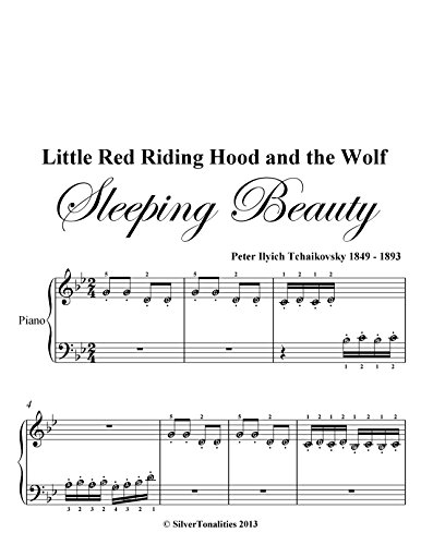 Little Red Riding Hood and the Wolf Sleeping Beauty Beginner Piano ...