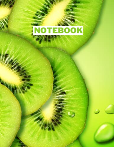 Notebook: Kiwi Print Composition Notebook - College Ruled 120 Pages ...