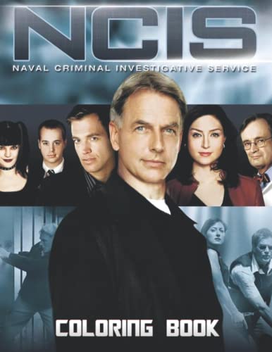 Ncis Coloring Book: All Amazing Incredible Relieving Books For Kids And ...