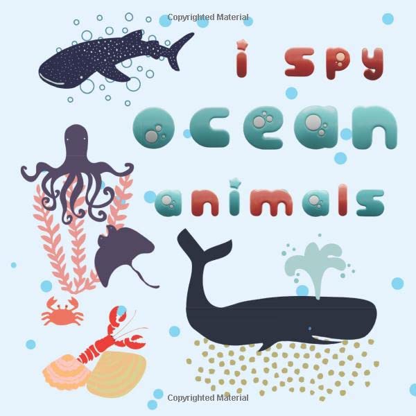 I Spy Ocean Animals: I Spy Ocean Animals Book For Kids Ages 2-5 ...