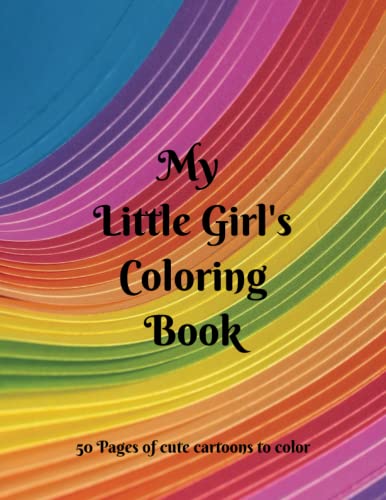 Coloring Book for Little Girls, 50 Pages including Alphabet: Mermaids ...