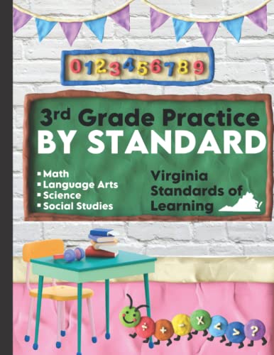 3rd Grade Skill Practice by Standard, Virginia Standards of Learning ...