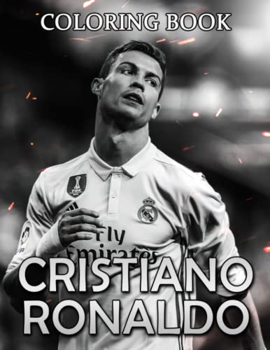 Crịstiạnọ Rọnaldọ Coloring Book: Cool Coloring Pages With High Quality ...