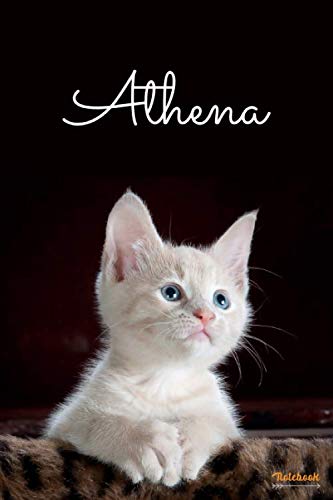 Athena - Notebook: Personalized name journal « Athena » | Birthday Gift ...