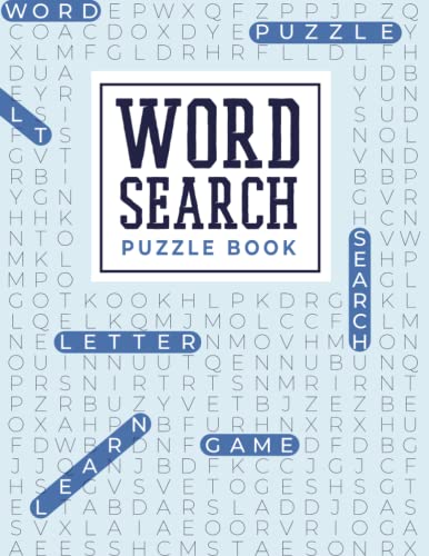 Word Search Puzzle Book: Improve Your Attention And Keep Your Mind ...