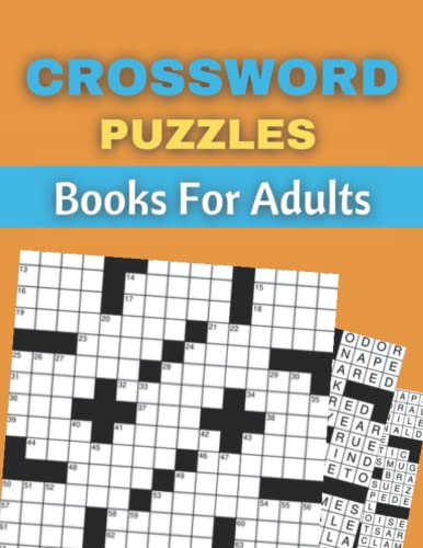 Crossword Puzzles Books For Adults by SEZAN CAFE | Goodreads