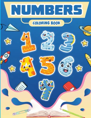 123 Coloring Book for Kids, The Perfect Activity to Keep Your Kids Calm ...