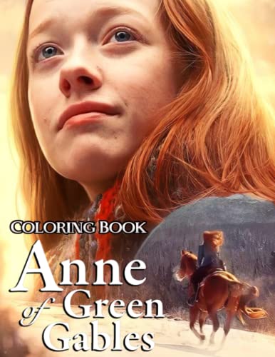 Anne Coloring Book: The Premium Edition Of High Quality Green Funny ...