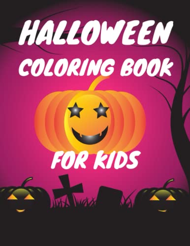 Halloween Coloring Book for Kids: Relaxing Coloring Pages Collection of ...