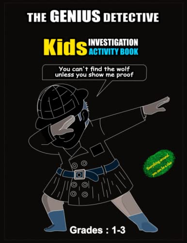 THE GENIUS Investigator, Kids investigation ACTIVITY BOOK Grades 1 - 3 ...