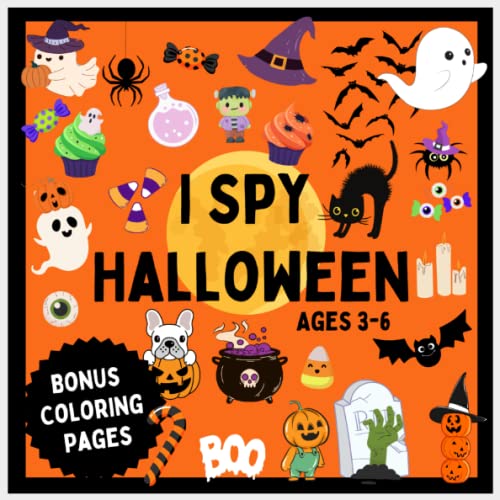 I Spy Halloween: I Spy Book for Kids | Cute and Spooky Halloween ...