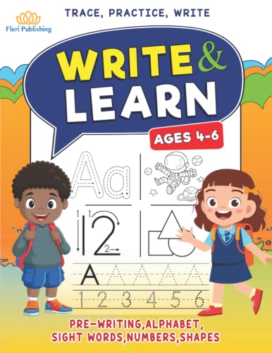 Write and Learn: Handwriting Practice Workbook by Shanell R. Lee ...