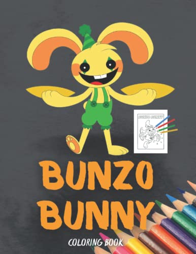 Bunzo Bunny Coloring Book: New Original Bunzo Bunny Coloring Book ...