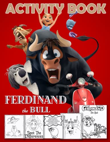Ferdinand Activity Book: A Small Fantastic The Word Search Bull One Of ...