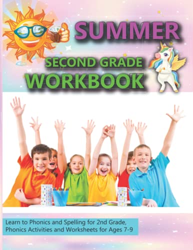 Summer Second Grade Workbook: Summer Learn to Write Phonics And ...