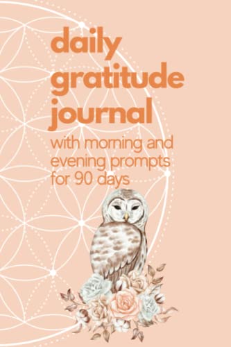 Daily Gratitude Journal with Morning and Evening Prompts for 90 days ...