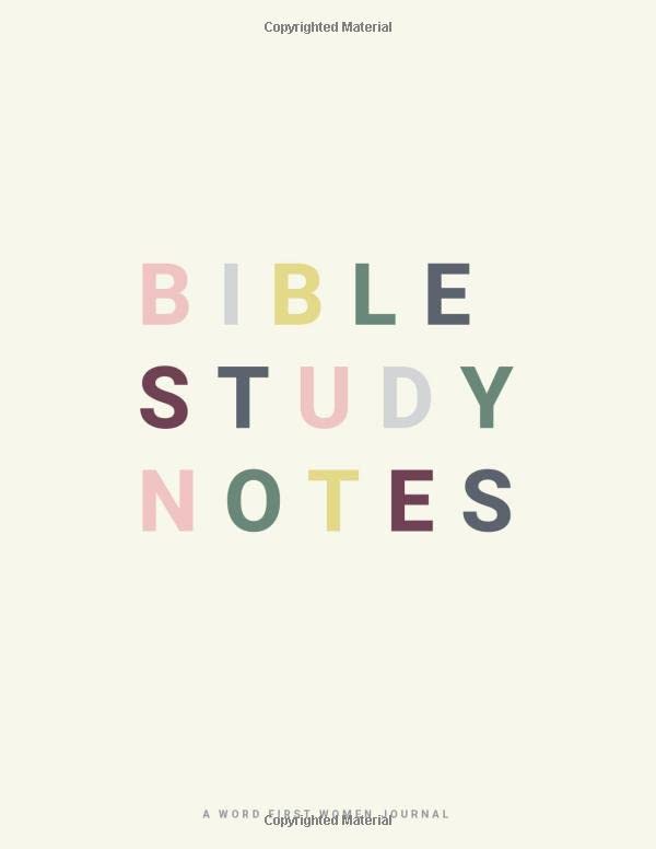 Bible Study Notes: A Guided Journal for Studying God's Word | Bold by ...