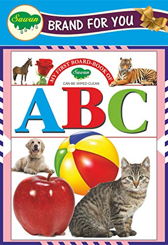 My First Board Books ABC | Big Size Board Book For Kids By Sawan by ...