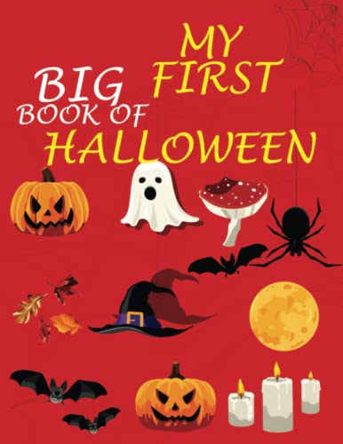 My first big book of Halloween: Cute Halloween themed black & white ...