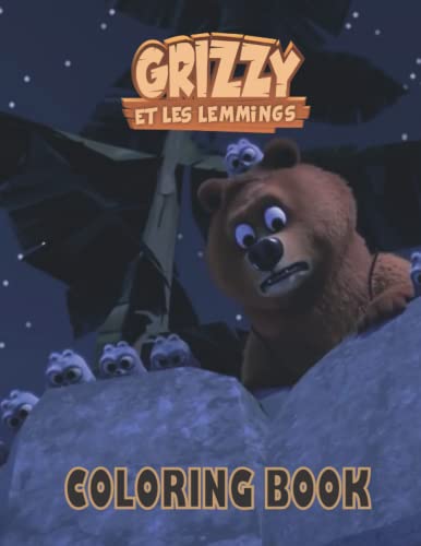 Grizzy and the lemming coloring book: Perfect for your child.High ...