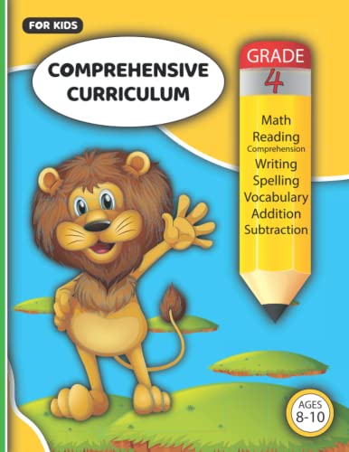 Comprehensive Curriculum Grade 4: 4th Grade Workbooks All Subjects ...