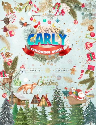 Carly Christmas Coloring Book: Personalized Initial First Name ...