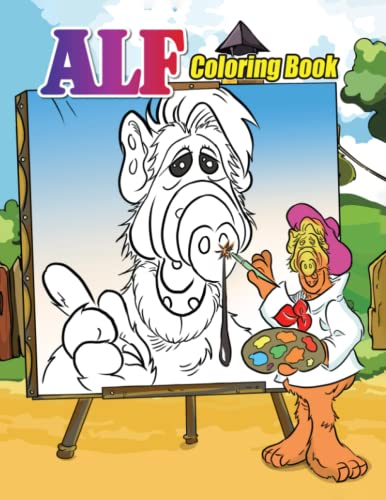 Alf Coloring Book: Alf Coloring Books For Adults, Tweens! A Fun Gift by ...