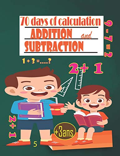70 days of calculation addition and subtraction: Math and calculation ...
