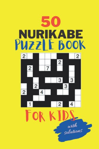50 Nurikabe Puzzle for kids: Titlle-- Ultimate Nurikabe Puzzle for ...