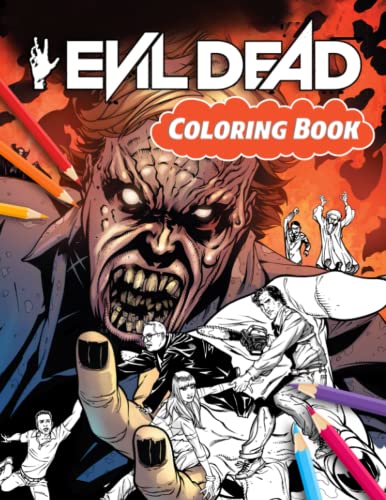 Evil Coloring Book: Adorable A Colouring Dead Fantastic Books For ...