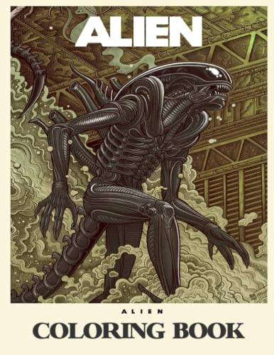 Alien Coloring Book: Confidence Everything Collection Unique Activity ...