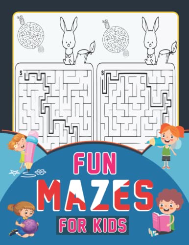 Fun Mazes for Kids: Amazing Mazes Solving Maze activities with ...