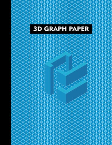 3D Graph Paper: With Grid Of Equilateral Triangles, Suitable For Adults ...