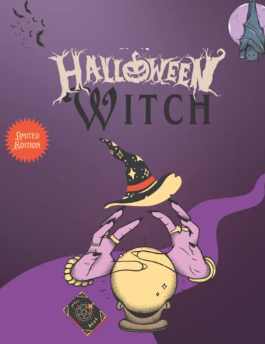 Witchcraft Halloween Magic And Spell Activity Book: Filled With Magic ...