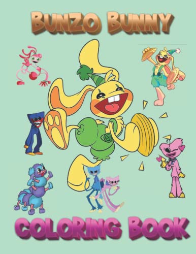 Bunzo Bunny: Coloring Book New Original Coloring Puppy characters ...
